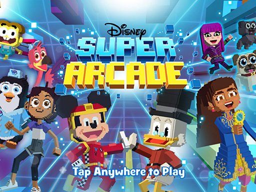 Disney Super Arcade – Free Game | SuperKidGames