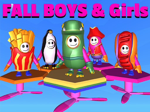 Fall Boys And Girls – Free Game | SuperKidGames