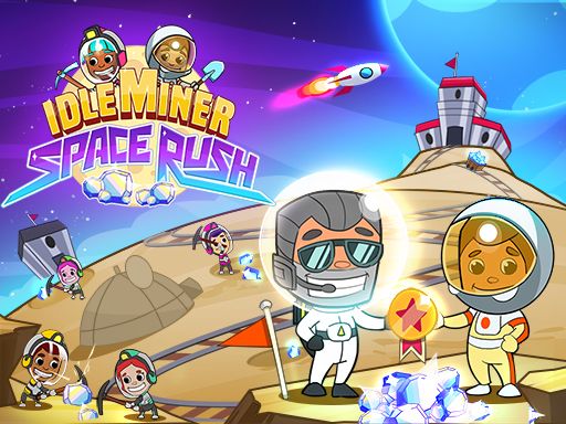 Idle Miner Space Rush – Free Game | SuperKidGames
