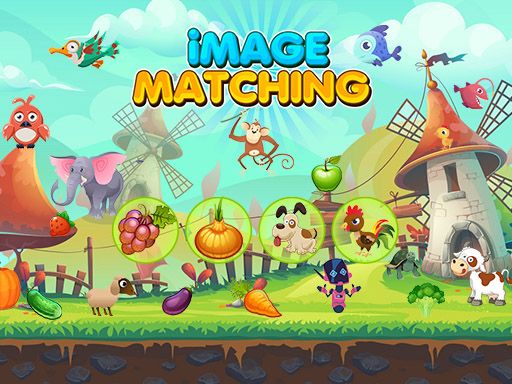 IMAGE MATCHING EDUCATIONAL GAME – Free Game | SuperKidGames