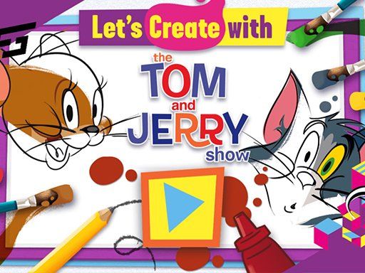 Lets Create with Tom and Jerry – Free Game | SuperKidGames