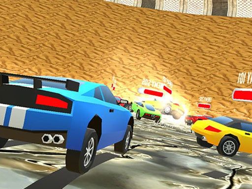 Low Poly Smash Cars – Free Game | SuperKidGames