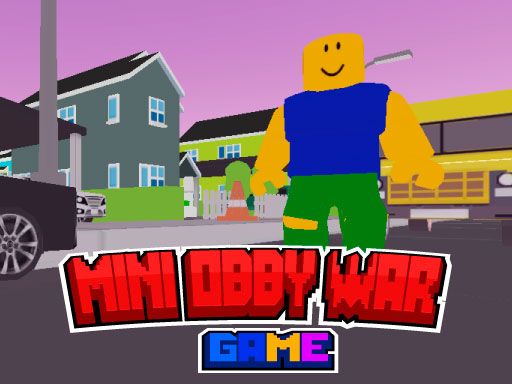Mini Obby War Game – Free Game | SuperKidGames