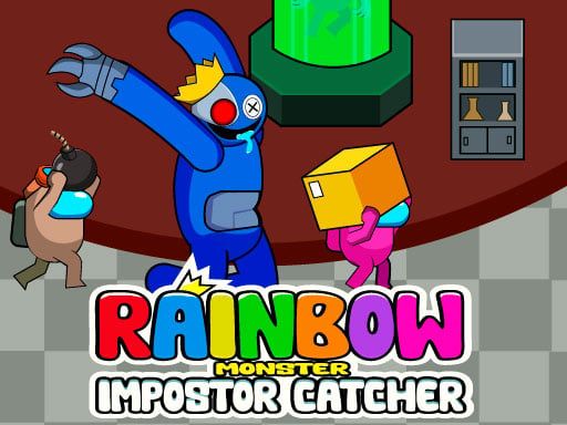 Rainbow Monster Impostor Catcher – Free Game | SuperKidGames